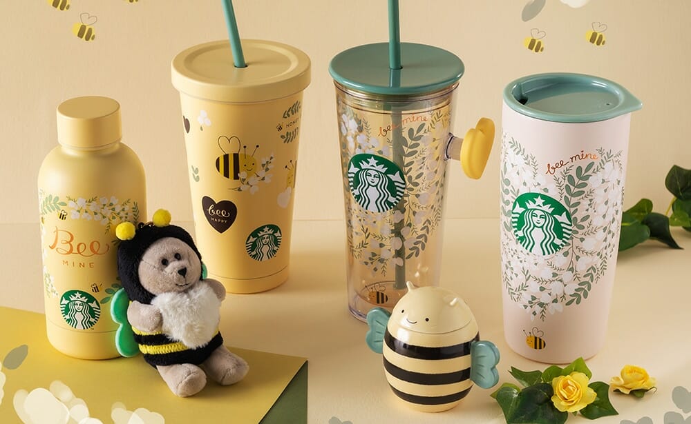 Love is in the Air with the Starbucks Bee Mine Collection - Lemon Film